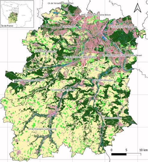 Mise en ligne des cartes des paysages de l’Essonne | ENE